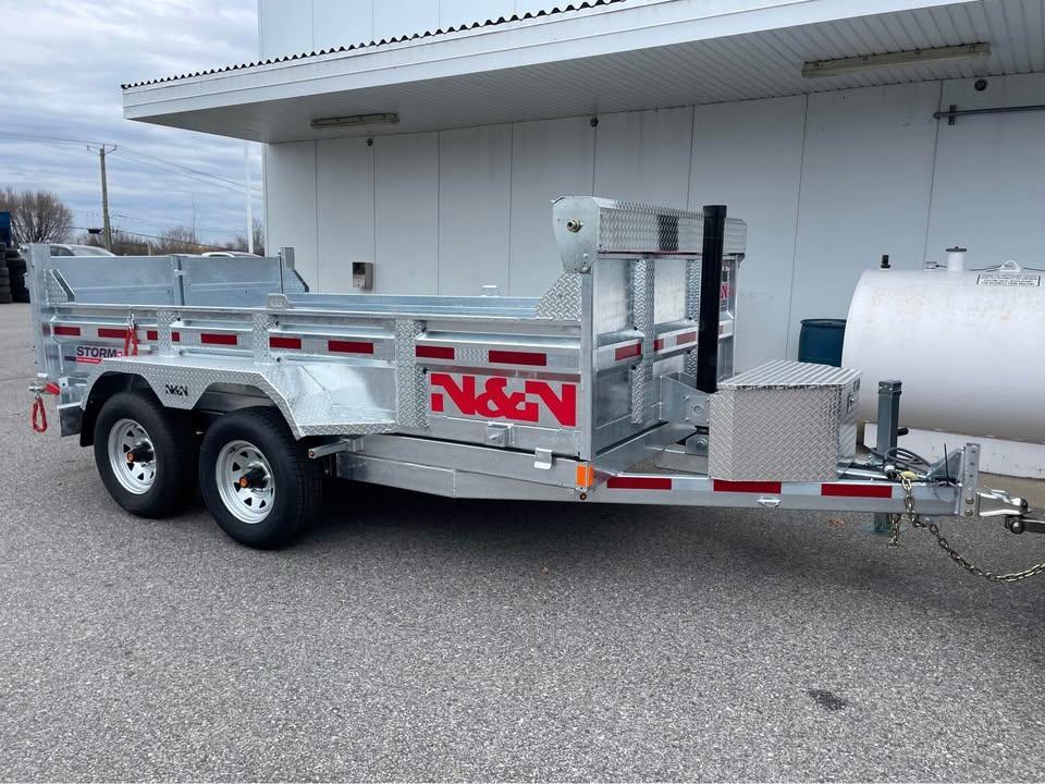REMORQUE 2026 N&N STORM DOMPEUR 6x12 72X144 10K Neuf à vendre à ...