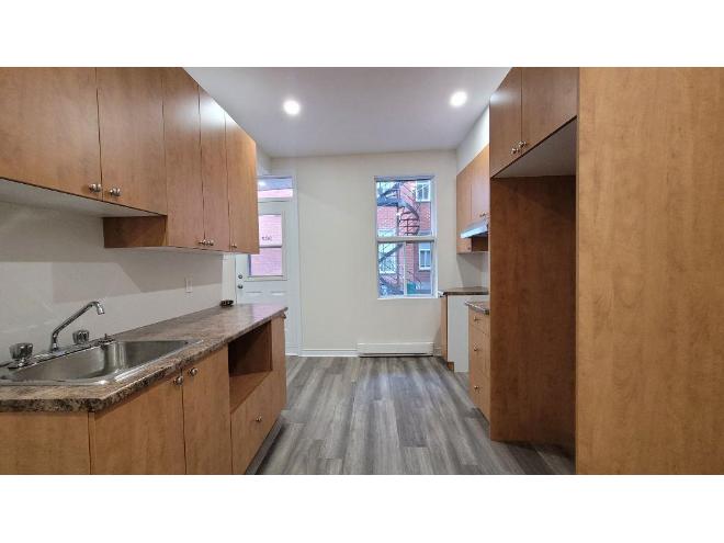 Rosemont 3.5 RDC Duplex restructuré à neuf prés Marché J-Talon! à louer ...