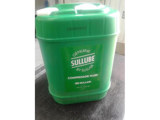 HUILE SYNTHÉTIQUE POUR COMPRESSEUR A VIS SULLAIR (SULLUBE). VALEUR 1018 ...