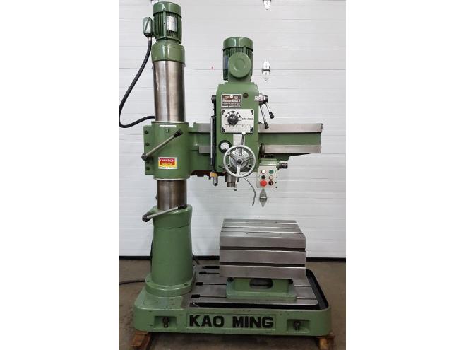 Perceuse a colonne radiale Kao-Ming KMR700 tour métal fraiseuse Usagé à vendre à Trois-Rivières ...