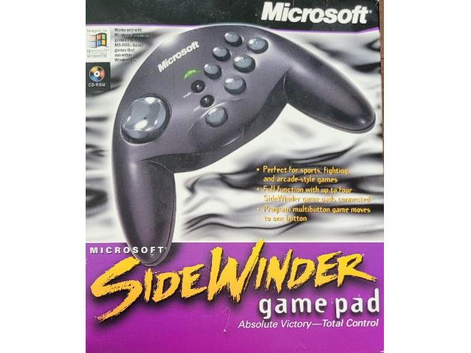 Microsoft Side Winder game pad total control, jamais utilisée. Usagé à ...